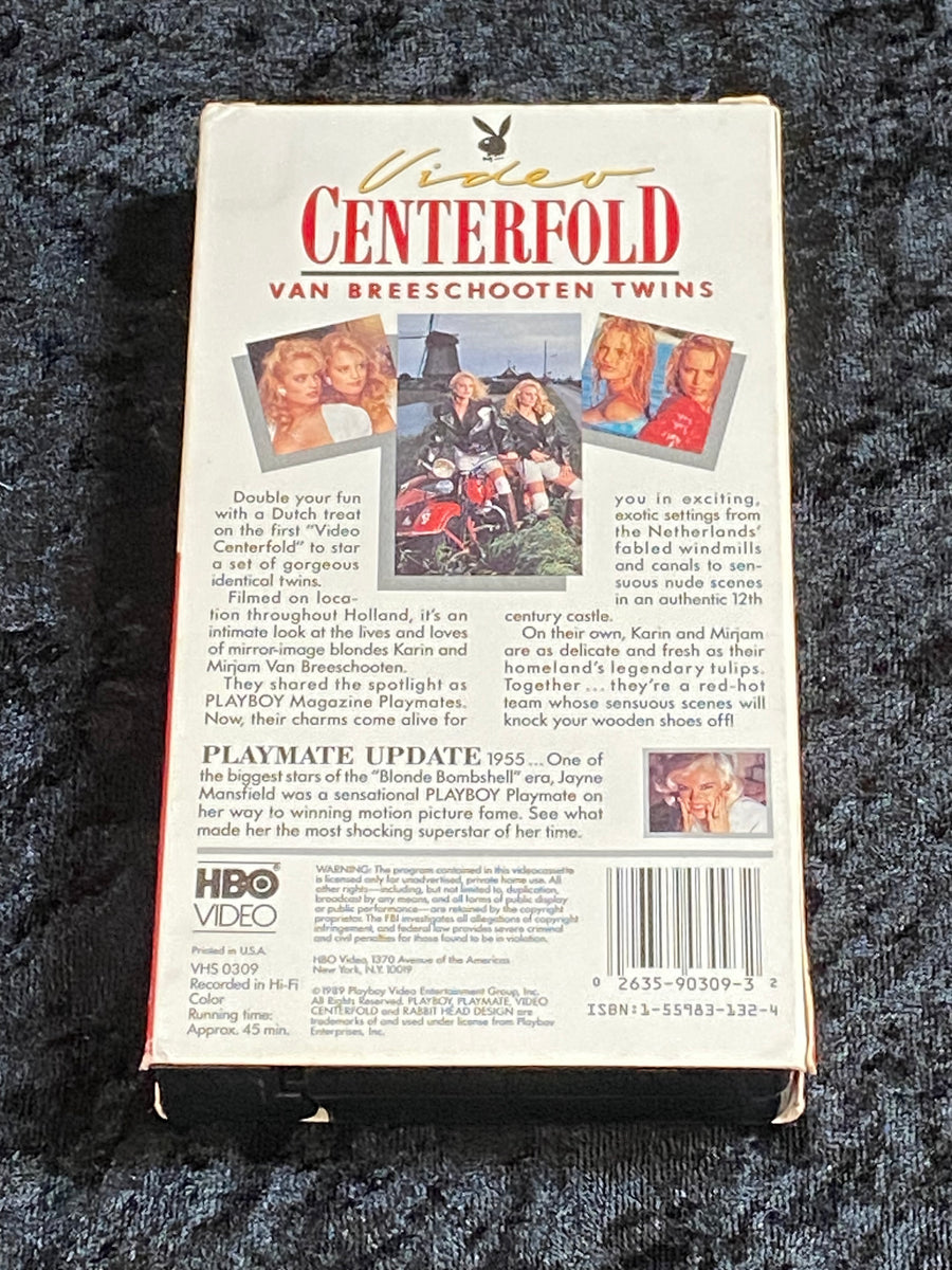 Playboy Video Centerfold Dutch Twins VHS – fastshipping365